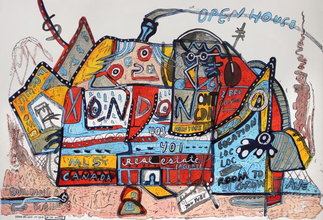 Jason McLean "Boomerang Smile" | Michael Gibson Gallery