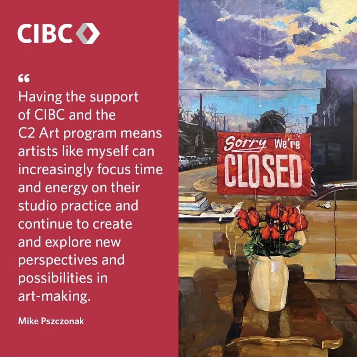 Congratulations Michael Pszczonak | Michael Gibson Gallery